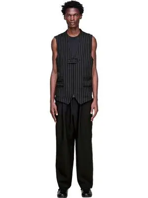 Adidas Y-3 Sport Uniform Ut Straight Leg Pants - Black