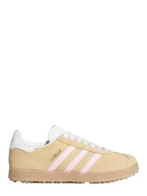 Adidas Gazelle Spikeless Golf Shoes - Ice Tangerine / Clear Pink / Cloud White