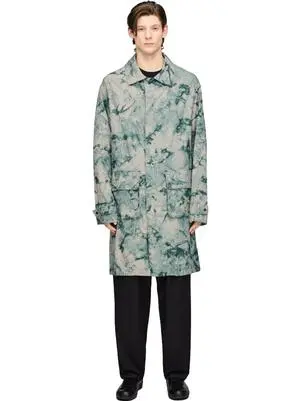 Adidas Y-3 All Over Print Hooded Parka - Multicolor