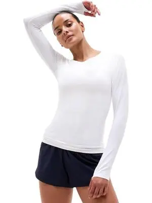 Athleta Momentum Flex Top - Bright White