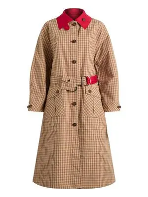 DAMSON MADDER Anja Reversible Trench Coat - Tan