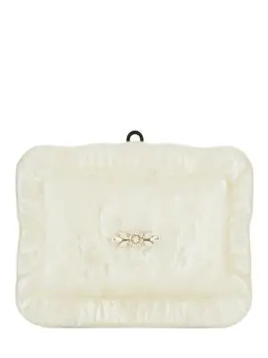 Simone Rocha Pearl Clutch - White