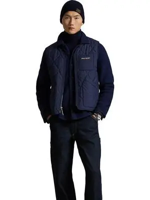 Ralph Lauren Polo Sport Quilted Vest - Newport Navy