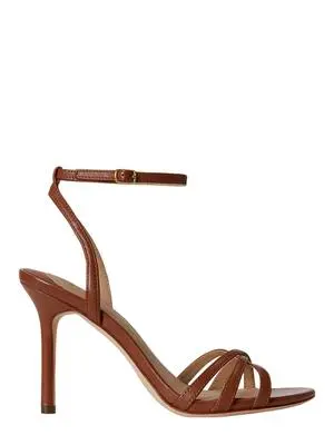 Ralph Lauren Kendyl Nappa Leather Sandal - Lauren Tan