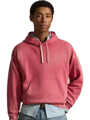 Ralph Lauren Vintage Fit Fleece Hoodie - Sunrise Red