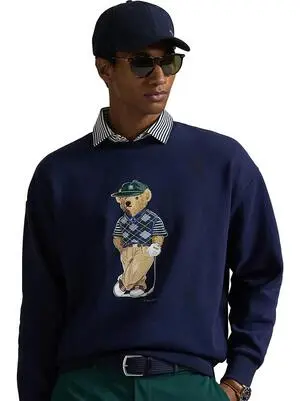Ralph Lauren Relaxed Fit Polo Bear Fleece Sweatshirt - Refined Navy