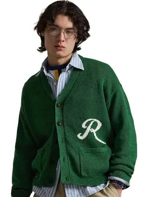 Ralph Lauren Logo Cardigan - New Forest
