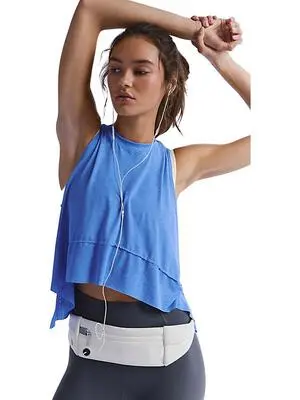 Free People Tempo Uv Protection Tank - Riviera Blue