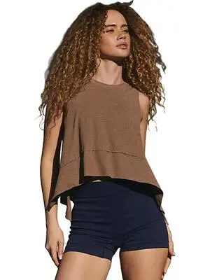 Free People Tempo Tank Top - Sandstorm