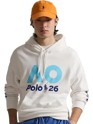 Ralph Lauren Australian Open French Terry Hoodie - White