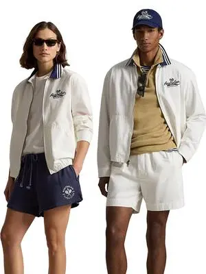 Ralph Lauren Australian Open Bayport Jacket - Deckwash White