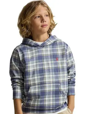 Ralph Lauren Plaid French Terry Hoodie - Milbury Plaid