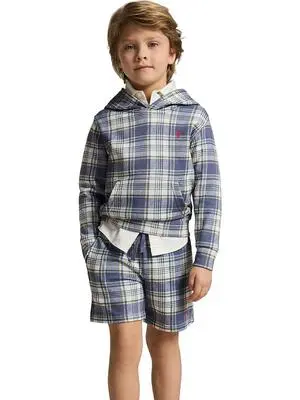 Ralph Lauren Plaid French Terry Short - Milbury Plaid