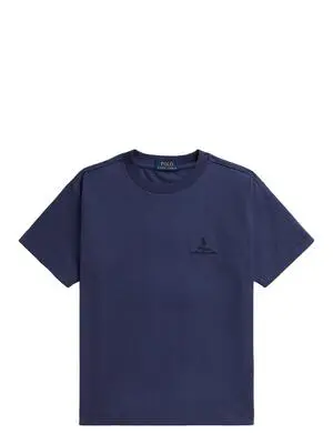 Ralph Lauren Big Fit Cotton Jersey Tee - Light Navy