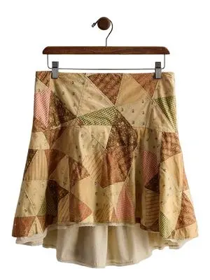 RALPH LAUREN Ralph Lauren C. 2007 Patchwork Skirt