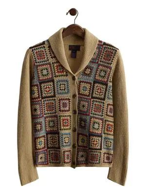 Ralph Lauren C. 1996 Lambswool Cardigan - Multi