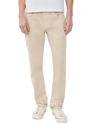 Paige Federal Pants - Ivory Cream Corduroy