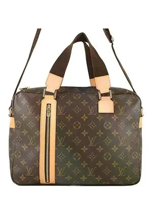 LOUIS VUITTON 2008 Monogram Sac Bosphore Business Bag - Brown