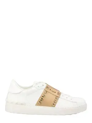 Valentino Garavani Rockstud Embellished Low-top Sneakers - White