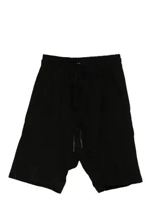 ISAAC SELLAM EXPERIENCE Drawstring-fastening Shorts - Black