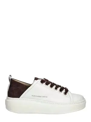 ALEXANDER SMITH Wembley Lace-up Sneakers - White