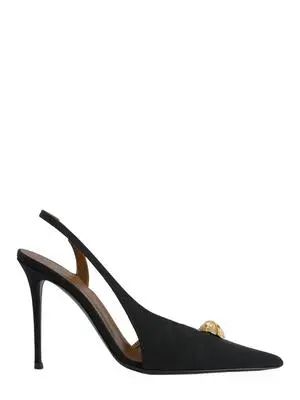 GIUSEPPE ZANOTTI Slingback Stiletto Pumps - Black