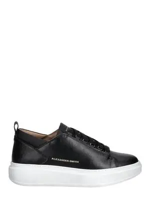 ALEXANDER SMITH Wembley Lace-up Sneakers - Black