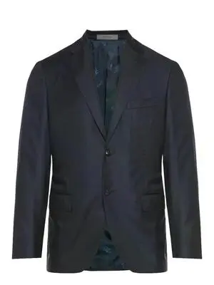Corneliani Single-breasted Blazer - Blue