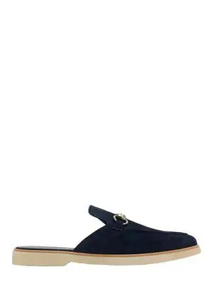 Magnanni Suede Mules - Blue