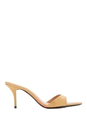 Schutz 75mm Elodie Stiletto Heeled Mules - Neutrals