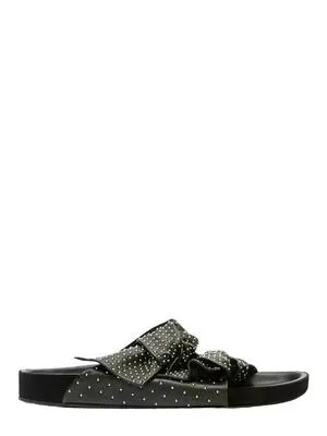 Isabel Marant Lennyo Bow Sandals - Black