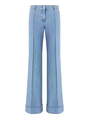Missoni Cuffed-hem Jeans - Blue