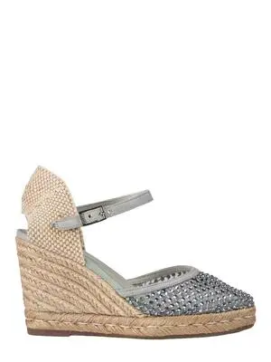 LE SILLA Gilda Heeled Espadrilles - Grey