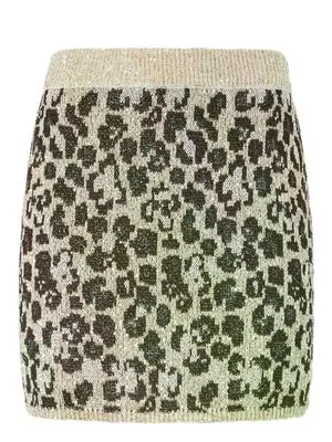 Missoni Animal-print Mini Skirt - Neutrals