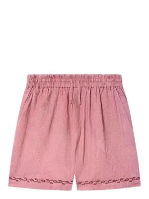 MARANT Zilan Embroidered Shorts - Pink