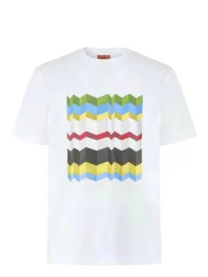 Missoni Zigzag-graphic T-shirt - White