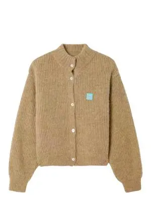 American Vintage East Long-sleeve Buttoned Cardigan - Neutrals