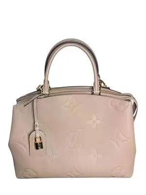 LOUIS VUITTON Grand Palais Mm Embossed Leather Shoulder Bag - Neutrals