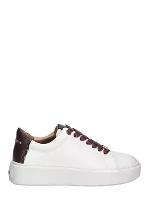 ALEXANDER SMITH London Platform Lace-up Sneakers - White