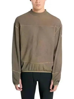 CIELE Textured Performance Sweatshirt - Green