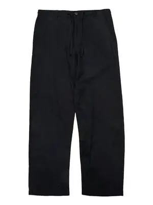 SELECTED Drawstring Trousers - Black