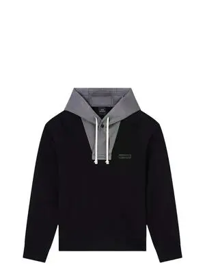 Armani Exchange Logo Detail Hoodie - Uc001
