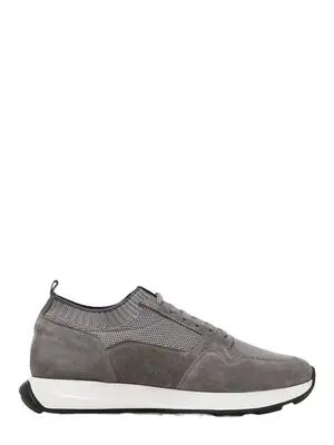 BARRETT Panelled Lace-up Sneakers - Grey