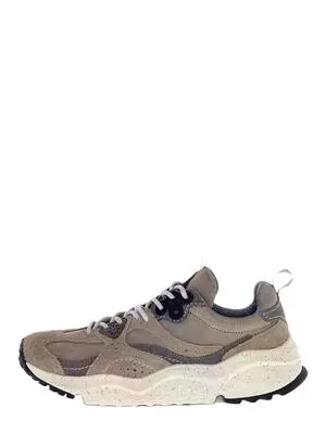 FLOWER MOUNTAIN Wave Suede Sneakers - Grey