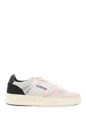 AUTRY Easeknit Lace-up Sneakers - Pink