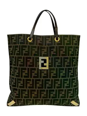 Fendi 20th Century Zucca Canvas Tote Bag - Brown