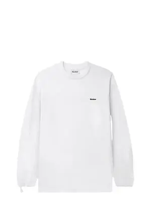 BUTTER GOODS Long-sleeved Crew Neck Sweatshirt - White