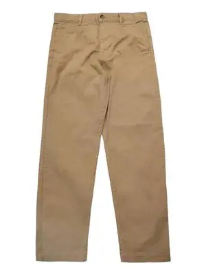 SELECTED Twill Loose-fit Trousers - Neutrals