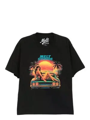 MELT Printed T-shirt - Black
