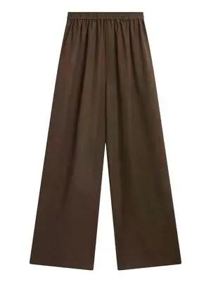 THE FRANKIE SHOP Baxter Palazzo Pants - Brown